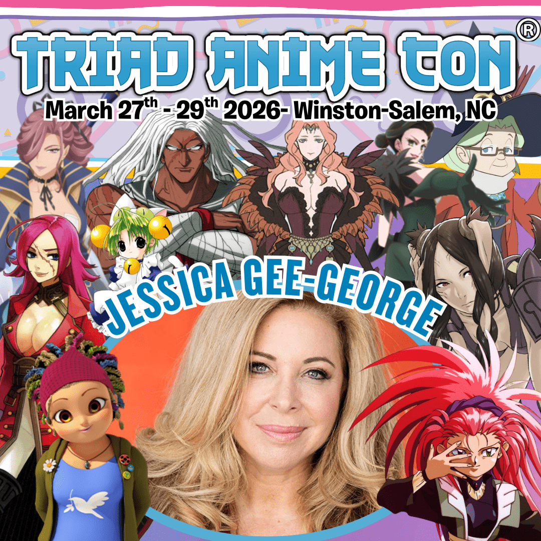 Guest Announcement: Jessica Gee-George – Triad Anime Con